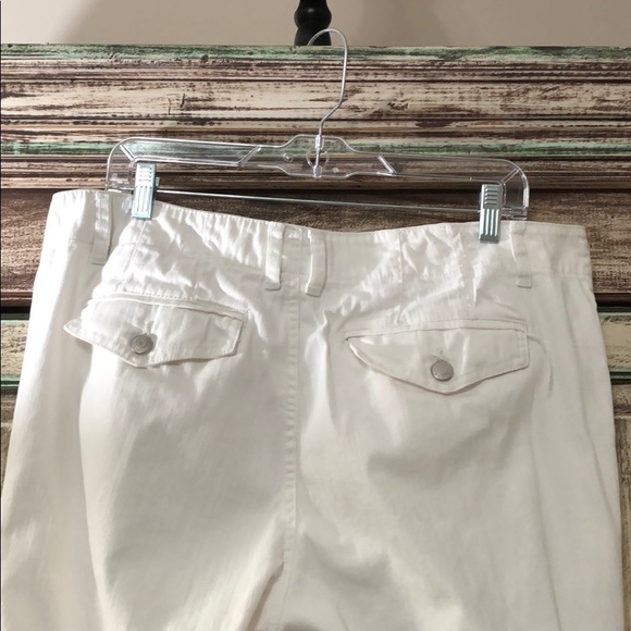 Bandolino Blu | Pants & Jumpsuits | Bandolino Blu White Cotton Capris ...